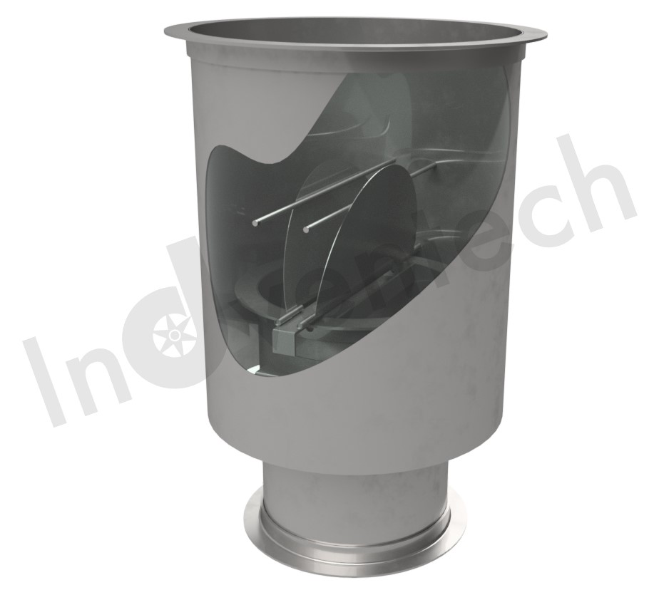 Item # SNL12, 14 Inch (in) Diameter Straight No Loss Stack On Indventech